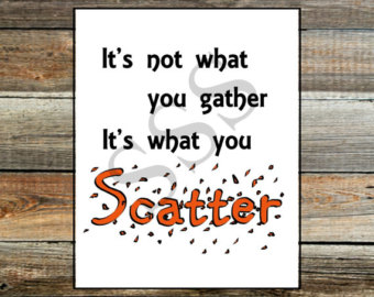 Its What You Scatter (Story) | Funzug.com